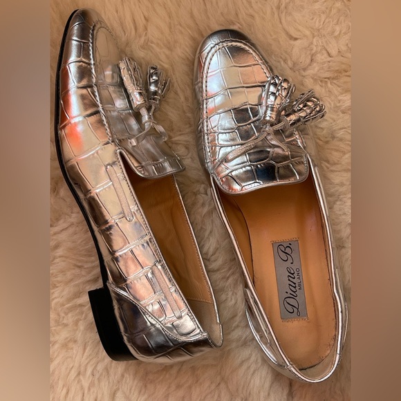 diane B. | Shoes | Beautiful Italian Leather Metallic Never Been Worn ...